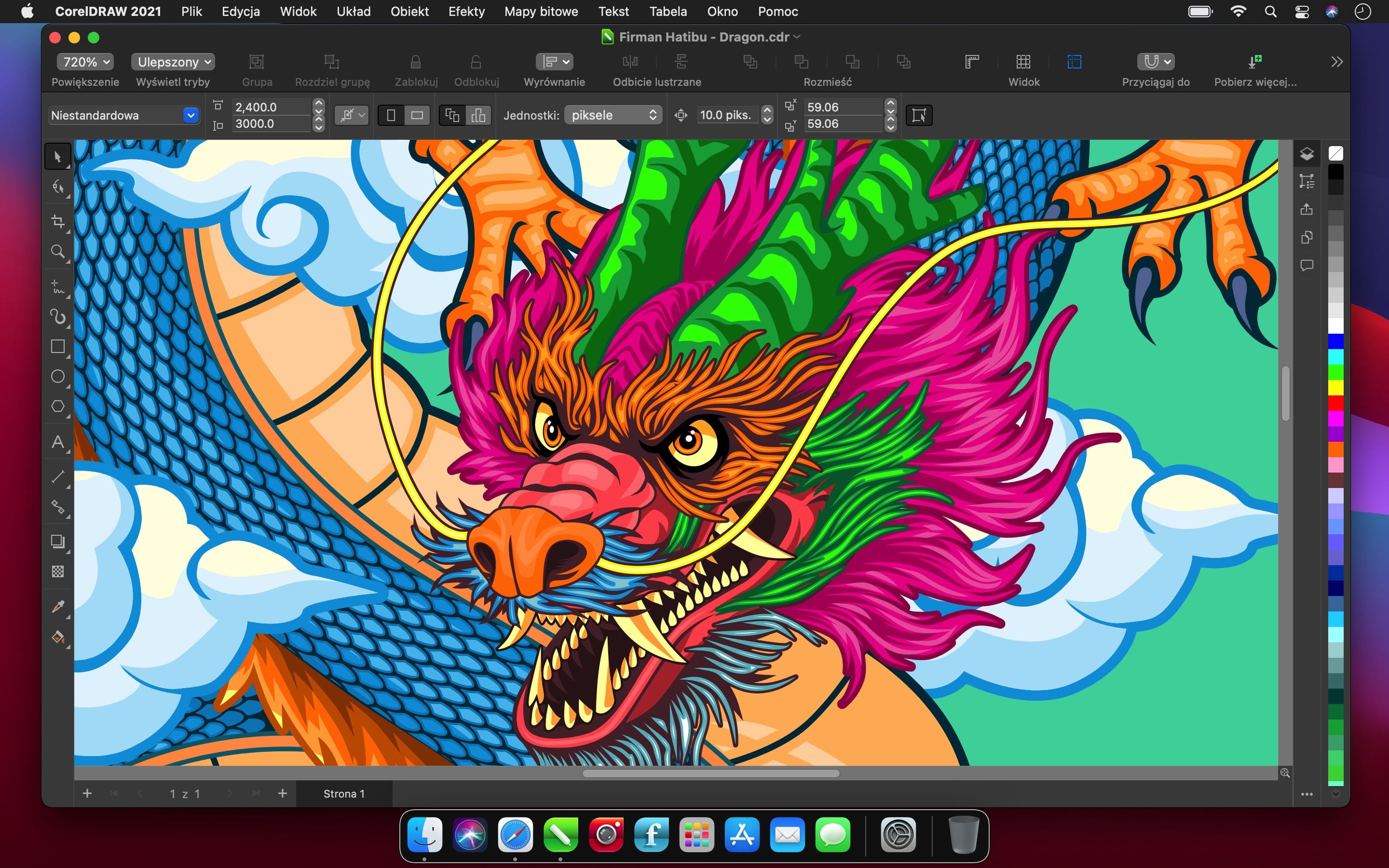 CorelDRAW Graphics Suite 2021 Nowa Ods ona Pakietu Natywnie 