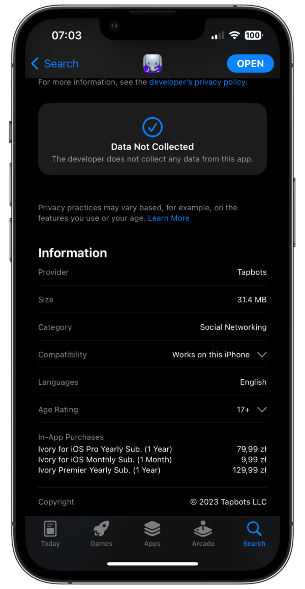 Ivory iOS for Mastodon 3 | iMagazine