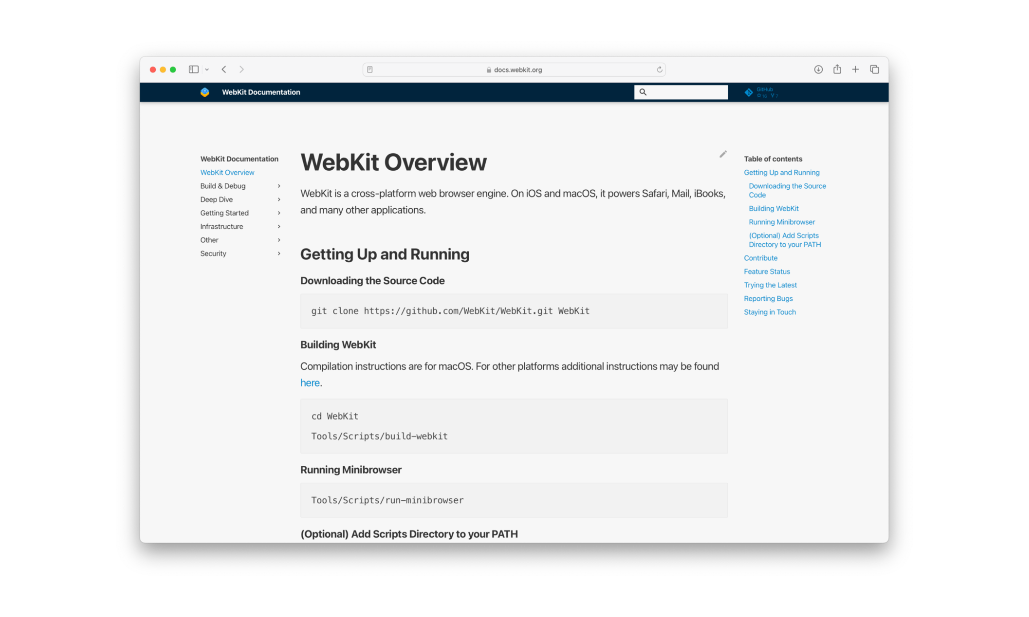 WebKit doczekał się oficjalnej strony z dokumentacją | iMagazine